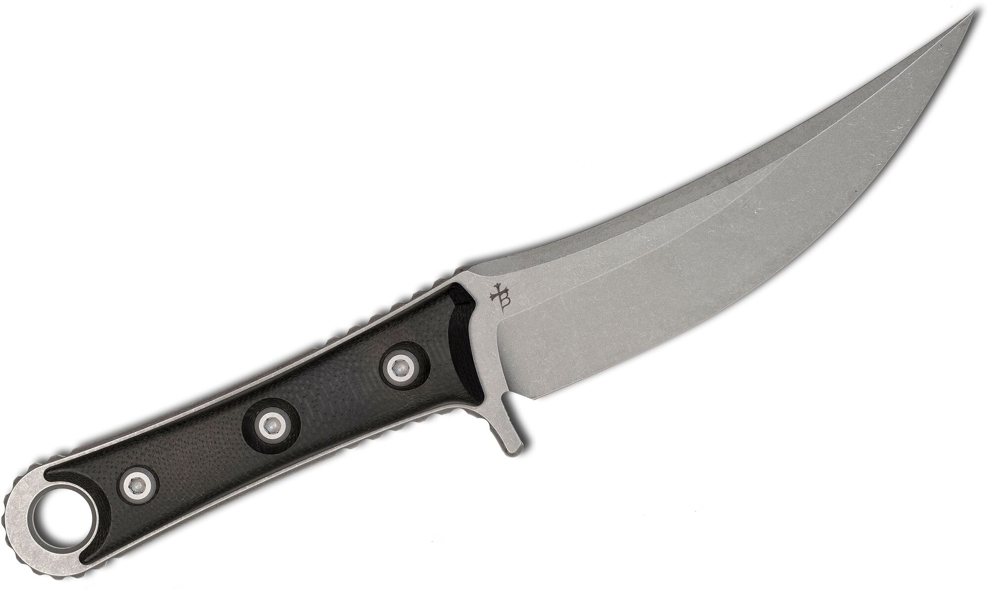 Microtech Borka SBK S/E Apocalyptic Standard Fixed Blade Knife Black G ...
