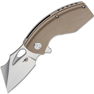 Bestech LIZARD D2, Satin+Bead Blast , Beige G10 BG39C - Kapesní nože ...