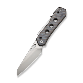 We Knife Vision R Tiger Stripe Pattern Flamed Titanium Handle WE21031-6 ...