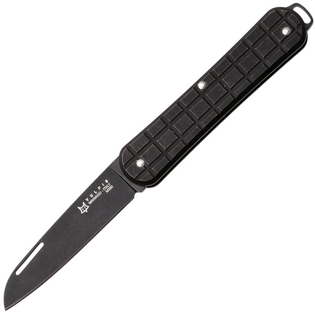 Fox Knives VULPIS Multiknife, M390 PVD stonewashed, copper PVD handle ...