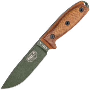 ESEE-4 OD pevný nôž 3D Micarta 4POD-011 - Feststehende Jagdmesser ...