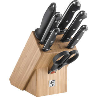 ZWILLING Knife Block Set 8pcs. Bamboo - All kitchen knives | KNIFESTOCK