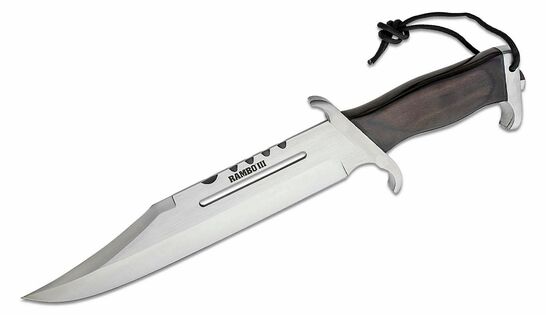 Faca RAMBO Rambo 3 Edição Standard com cabo de madeira RB9296 - Facas ...