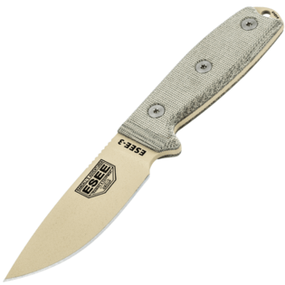 ESEE ESEE-3P w/ Modified Pommel ESEE-3PM-MB-DT - Survival nože na ...