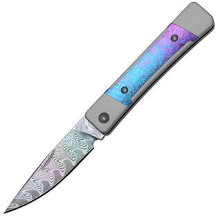 Kizer Little Grand Rainb.DAM Crystallized Titanium - Cuțite de buzunar ...