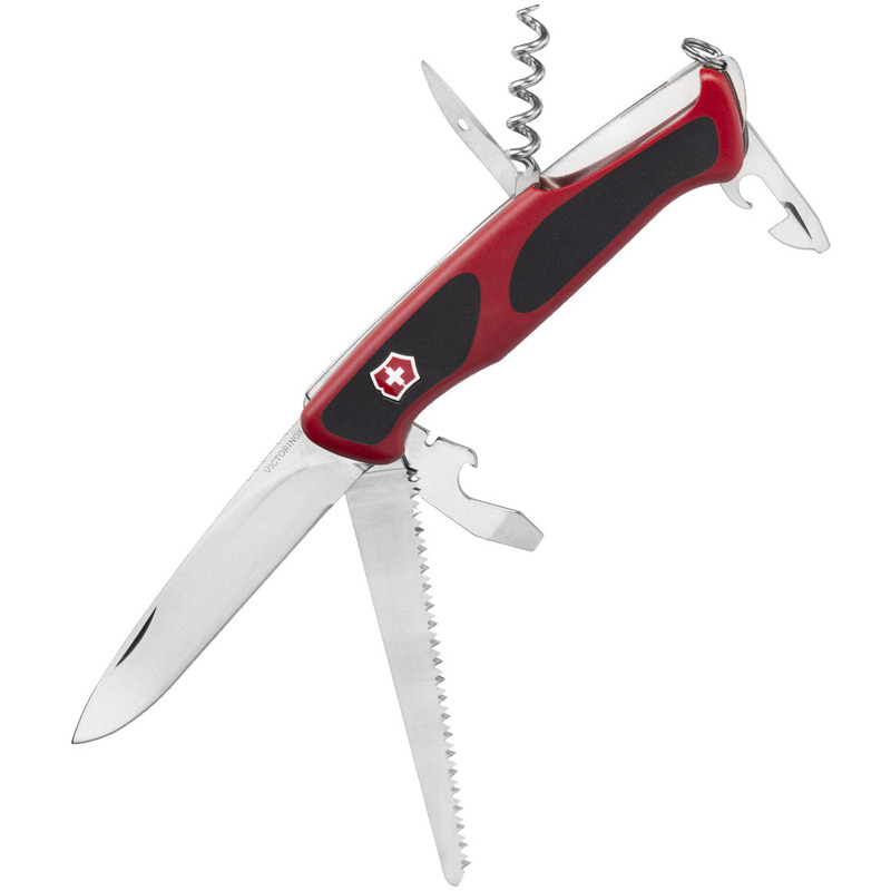Victorinox RangerGrip 55 (1.77.55) red / black 0.9563.C - Multifunkční ...