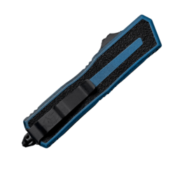 Microtech SCARAB II GEN III S/E BLACK STANDARD WEATHERED BLUE 1278-1WBL ...