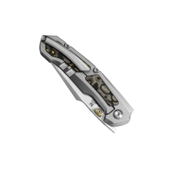 Kizer Frame Lock Feweed Vu Hu?nh Nam Anh Zwear PM Titanium (Camo Carbon Gold) Ki3694A4 ...