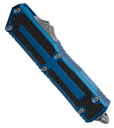 Microtech SCARAB II GEN III D/E APOCALYPTIC PART SERRATED BLUE 1280 ...