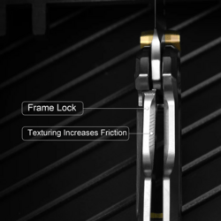 Kizer Frame Lock Feweed Vu Hu?nh Nam Anh Zwear PM Titanium (Camo Carbon Gold) Ki3694A4 ...