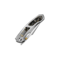 Kizer Frame Lock Feweed Vu Hu?nh Nam Anh Zwear PM Titanium (Camo Carbon Gold) Ki3694A4 ...