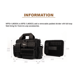 Magforce MPB-4 Black #0604B - Shoulder Bags | KNIFESTOCK