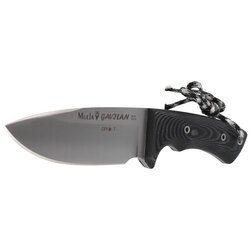MUELA 150mm full tang blade CRYO-T treatment, BLACK canvas micarta ...