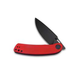 KUBEY Momentum Sherif Manganas Design Liner Lock Folding Knife Red G10 ...